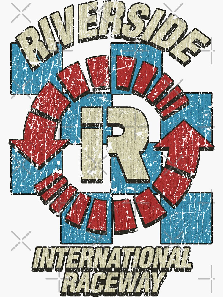 "Riverside International Raceway 1957" Sticker for Sale by ...