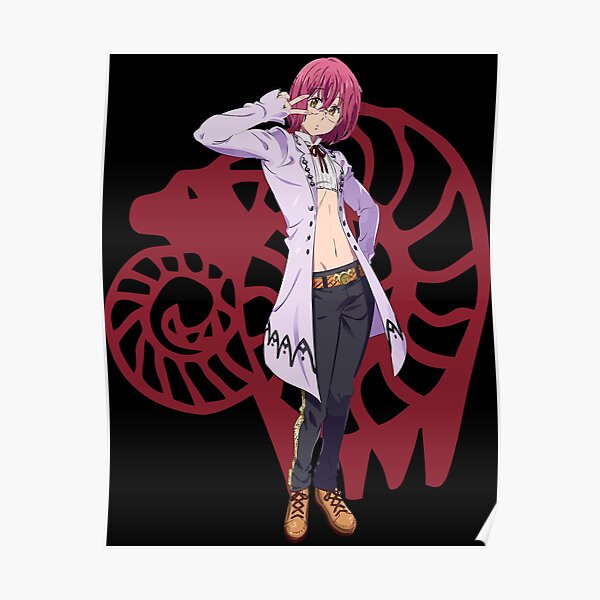 "Gowther Nanatsu no Taizai The Seven Deadly Sins" Poster for Sale by ...