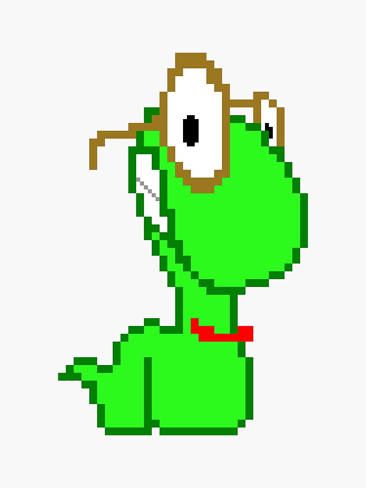 "Pixel Lex(Bookworm Adventures)" Sticker for Sale by Silverdragon129 ...