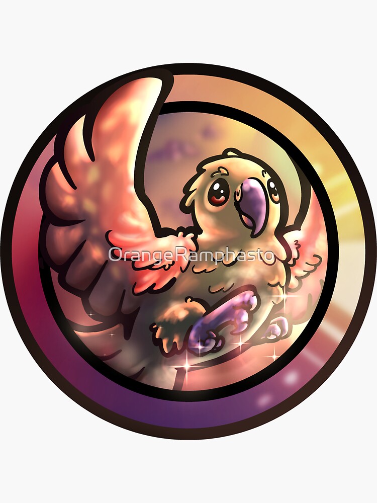 "Kea bird" Sticker for Sale by OrangeRamphasto | Redbubble