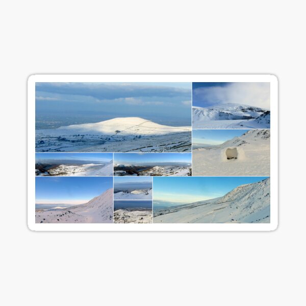 "mountains" Sticker for Sale by KathleenDawson | Redbubble