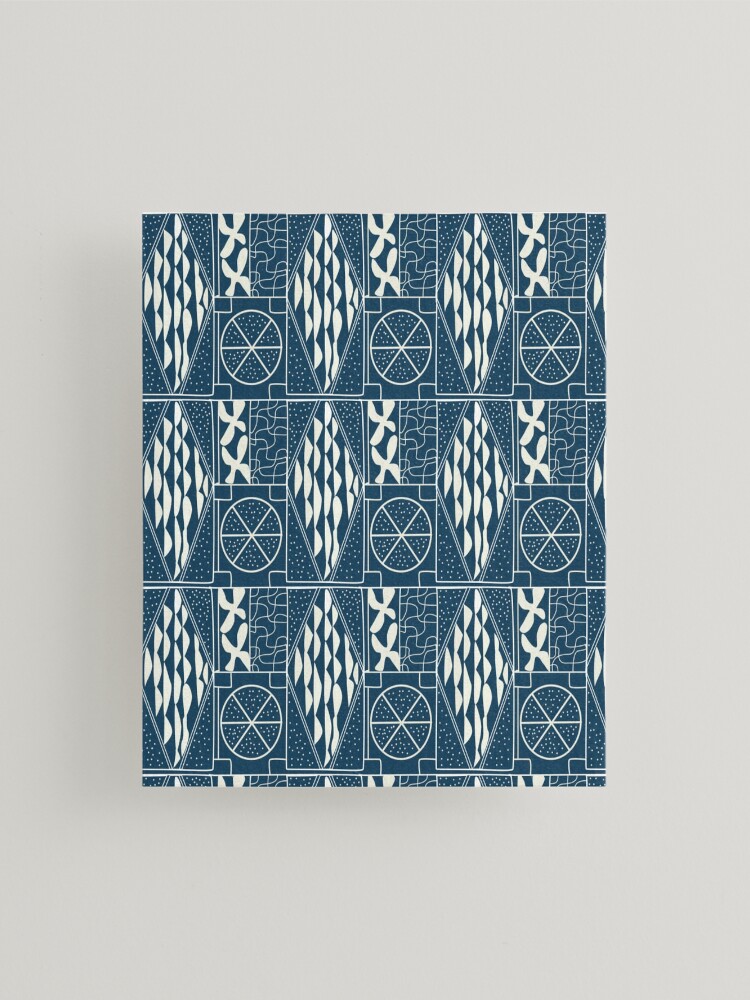 " Ndop blue background" Mounted Print for Sale by tchems | Redbubble