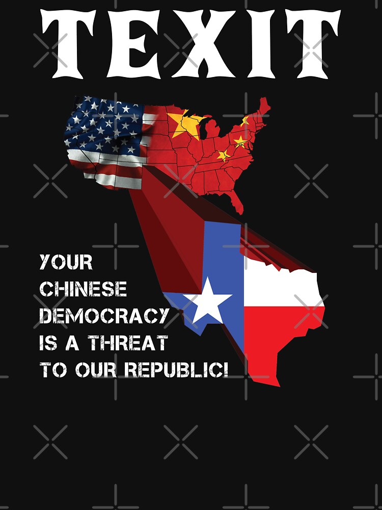 "TEXIT Texas Independence" T-shirt for Sale by DifferentTees ...