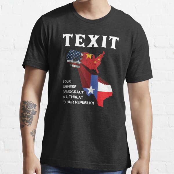 "TEXIT Texas Independence" T-shirt for Sale by DifferentTees ...