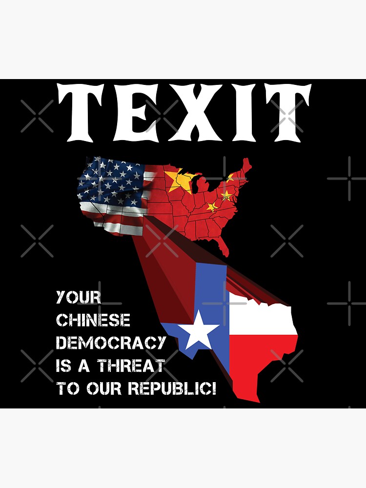 "TEXIT Texas Independence" Sticker for Sale by DifferentTees | Redbubble