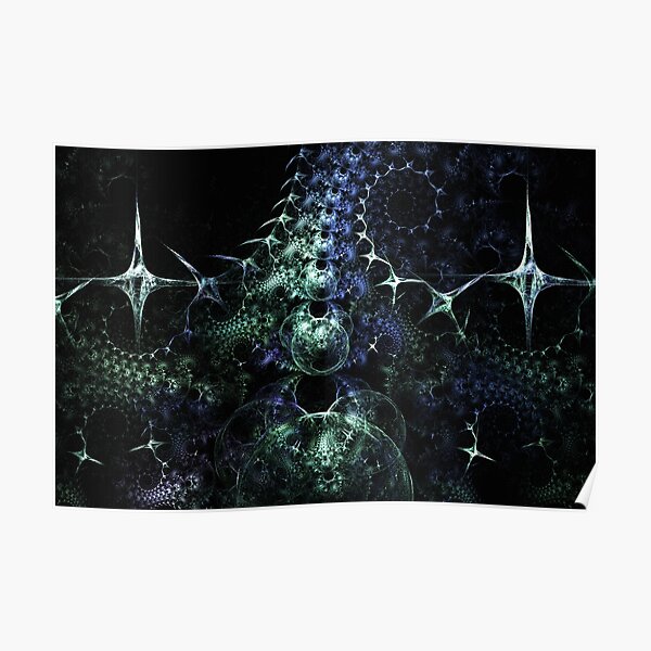 "Sea Monster Mobius Fractal" Poster for Sale by sciencenotes | Redbubble