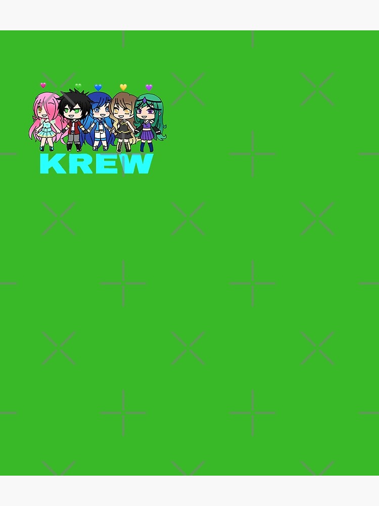 "Funneh And The Krew Family Blue" Backpack for Sale by SkyRed233 ...