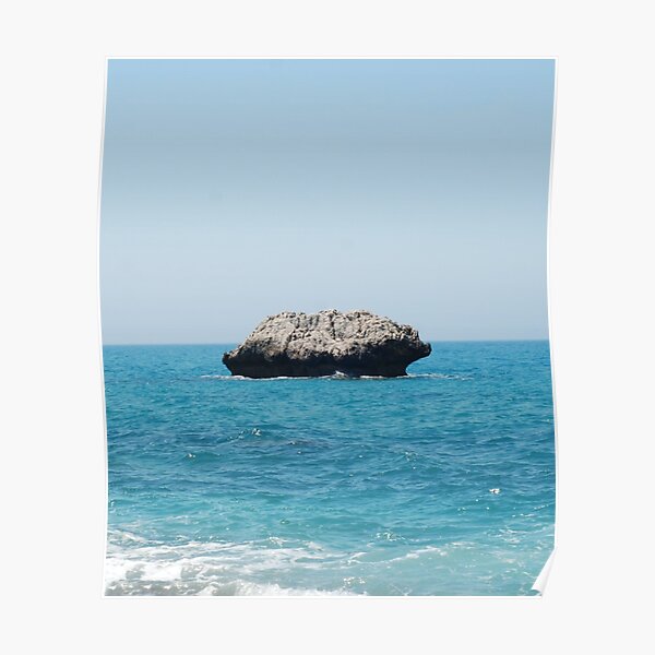 "Floating Rock Of Cyprus" Poster for Sale by MyFreshPrints | Redbubble