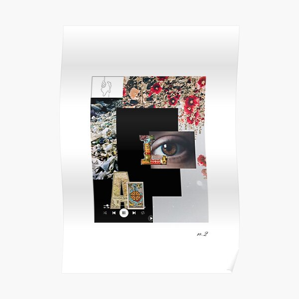 "messy collage " Poster by katharinamcod | Redbubble