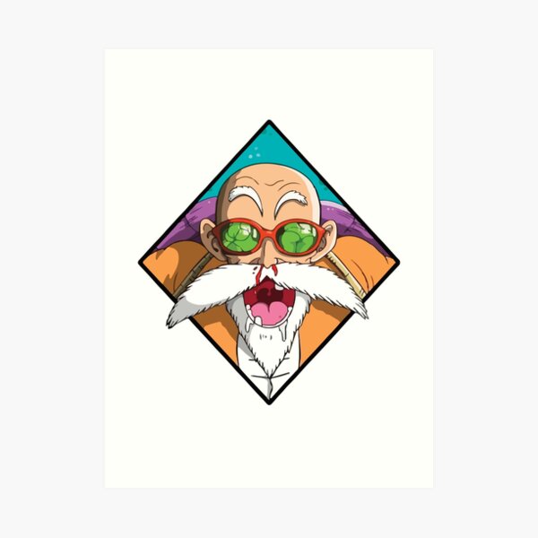 Master Roshi Art Prints | Redbubble