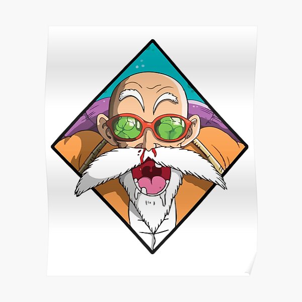 Master Roshi Posters | Redbubble