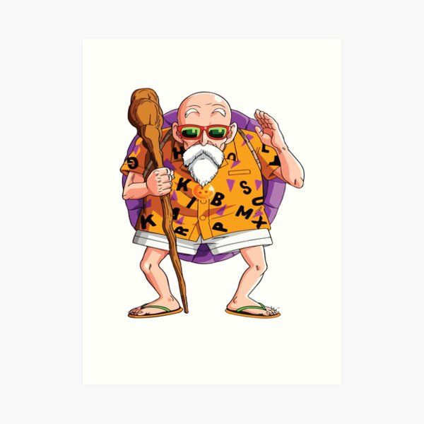 Master Roshi Art Prints | Redbubble