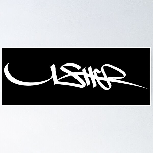 Usher Raymond Logo Usher Raymond V Raymond" Poster For Sale By