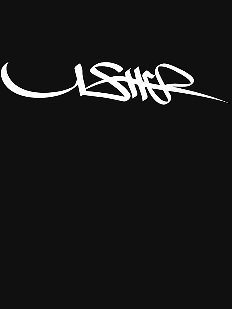 "Usher logo" T-shirt for Sale by LindaFisher784 | Redbubble ...