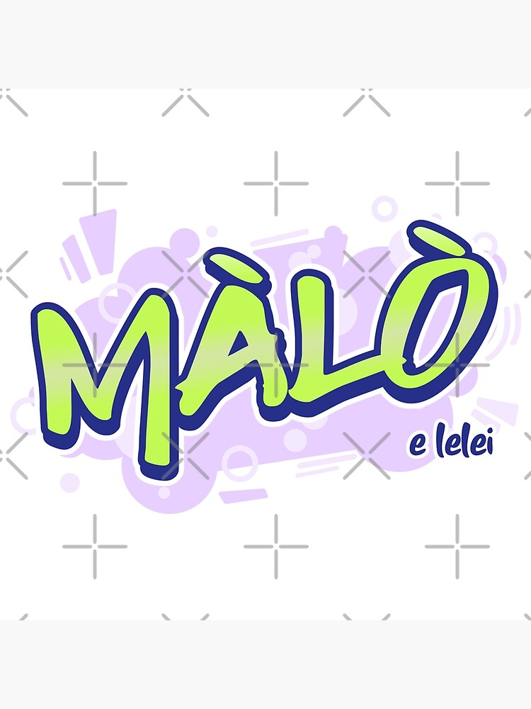 "Hello Greeting in Tongan Language" Poster by Islandize | Redbubble