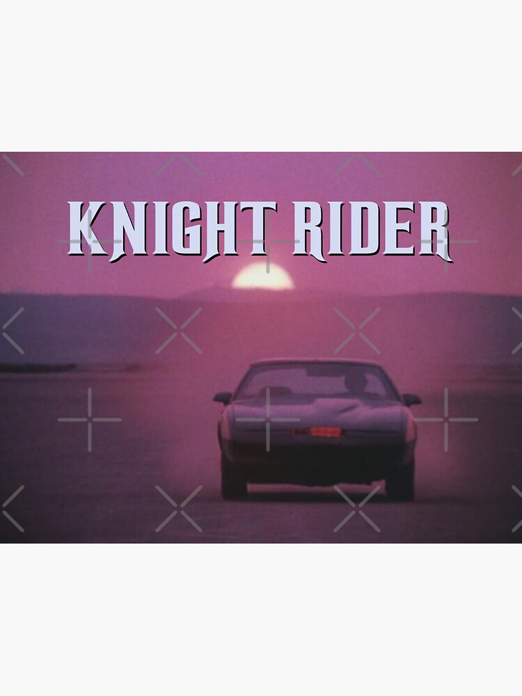 "KITT - Knight Rider " Sticker for Sale by tragbar | Redbubble