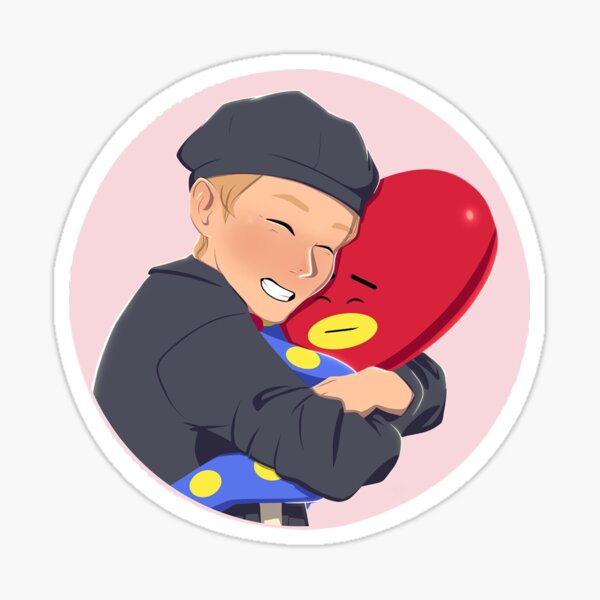 "tata & V" Sticker for Sale by PreetiSaran17 | Redbubble