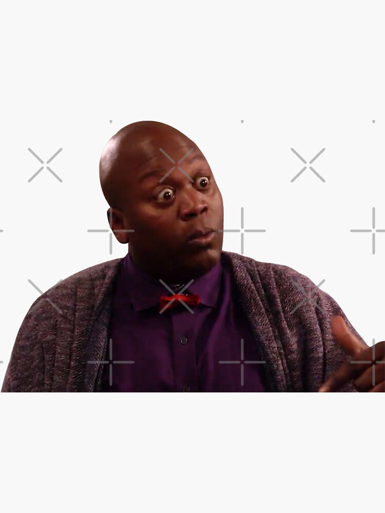 "Titus Andromedon Surprised - Unbreakable Kimmy Schmidt" Sticker for ...
