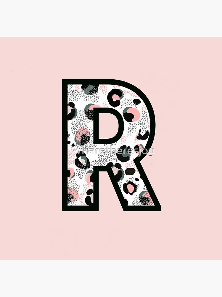 "Letter R wild" Poster by Wheretheresjoy | Redbubble