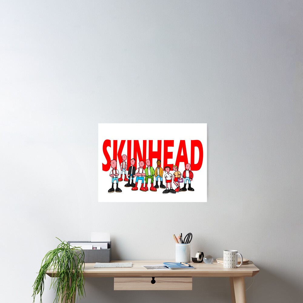 "Skinhead" Poster by JasonTrivettart | Redbubble