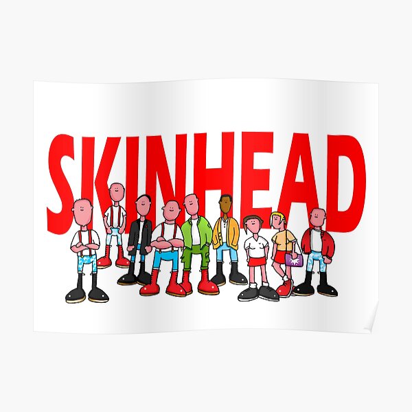 "Skinhead" Poster by JasonTrivettart | Redbubble