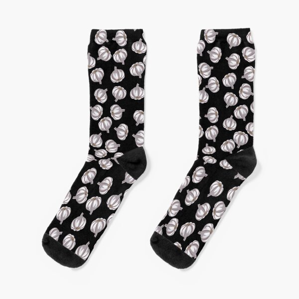 "Garlic Pattern" Socks for Sale by Gold-Coin | Redbubble