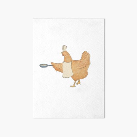 "Chicken Fried Rice" Art Board Print by NateQuinnArt | Redbubble