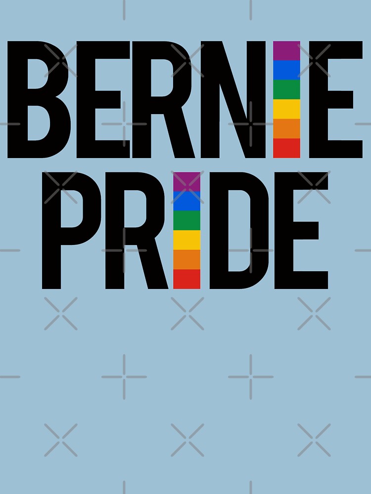 "Bernie Pride" T-shirt by popdesigner | Redbubble