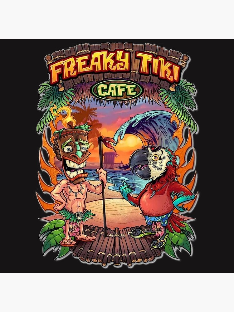 "Freaky Tiki" Poster for Sale by gantinama582 | Redbubble