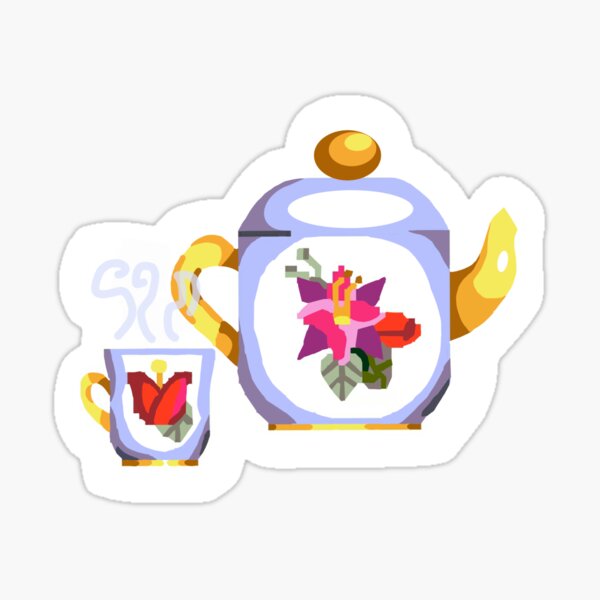 "teapot" Sticker for Sale by yankeejim | Redbubble