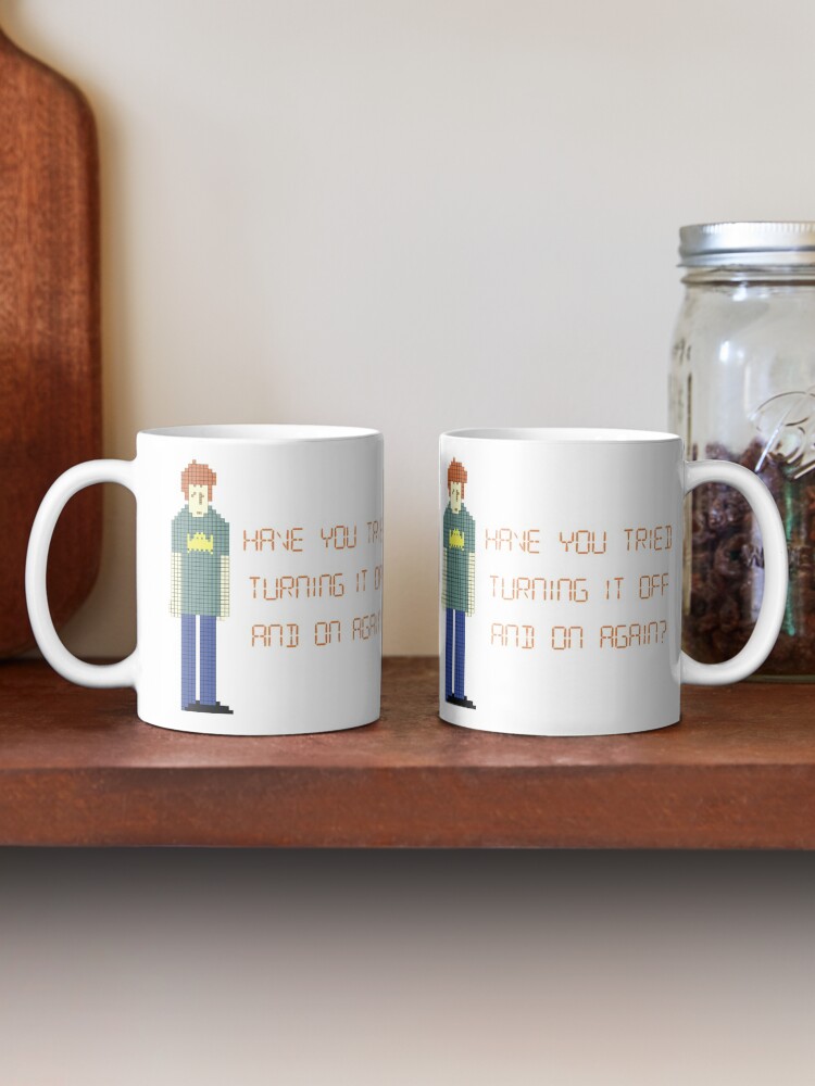 The It Crowd Have You Tried… Coffee Mug For Sale By Ponchtheowl