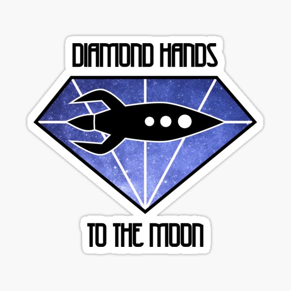 "GameStop - Won´t stop - Diamond hands - black on white version ...