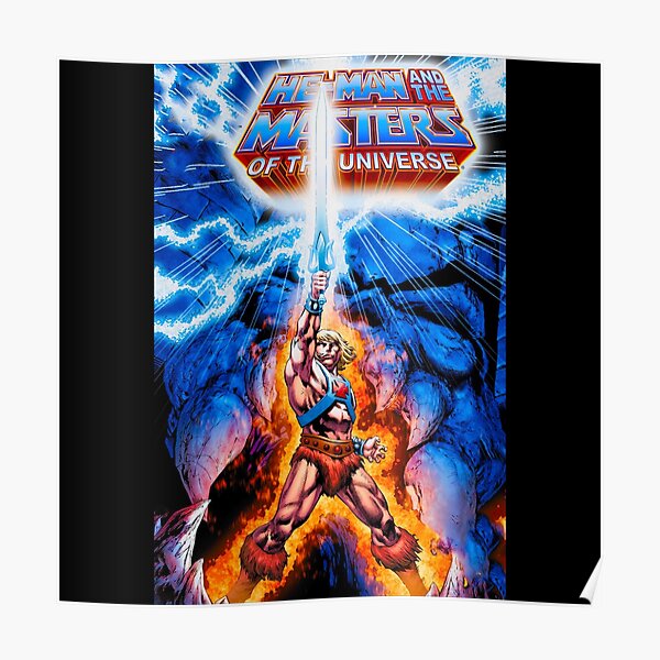 "He Man Poster design " Poster for Sale by MadeByTheGods | Redbubble