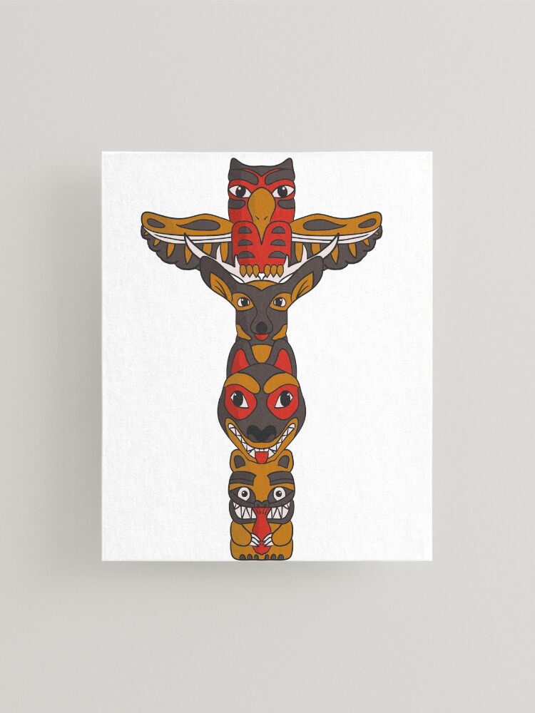 Printable Totem Pole Animals