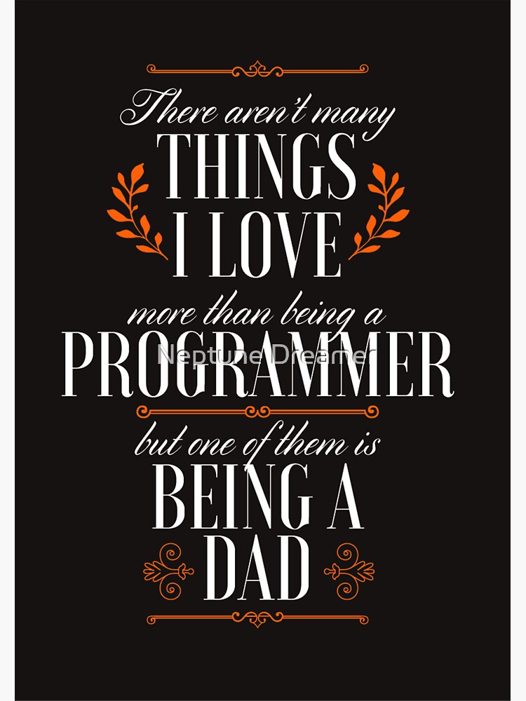 "Programmer Dad" Sticker by alamicrodev | Redbubble