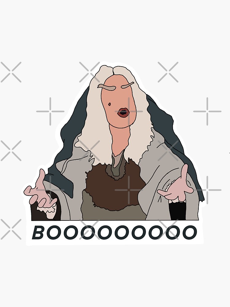 "Princess Bride Booer Outline" Sticker by TheCurioShop | Redbubble