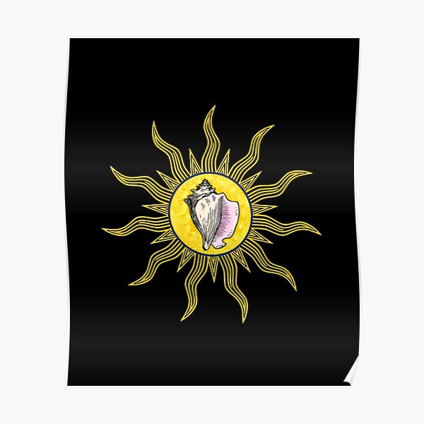 "conch republic Flag Key West Florida" Poster for Sale by mikoala50 ...