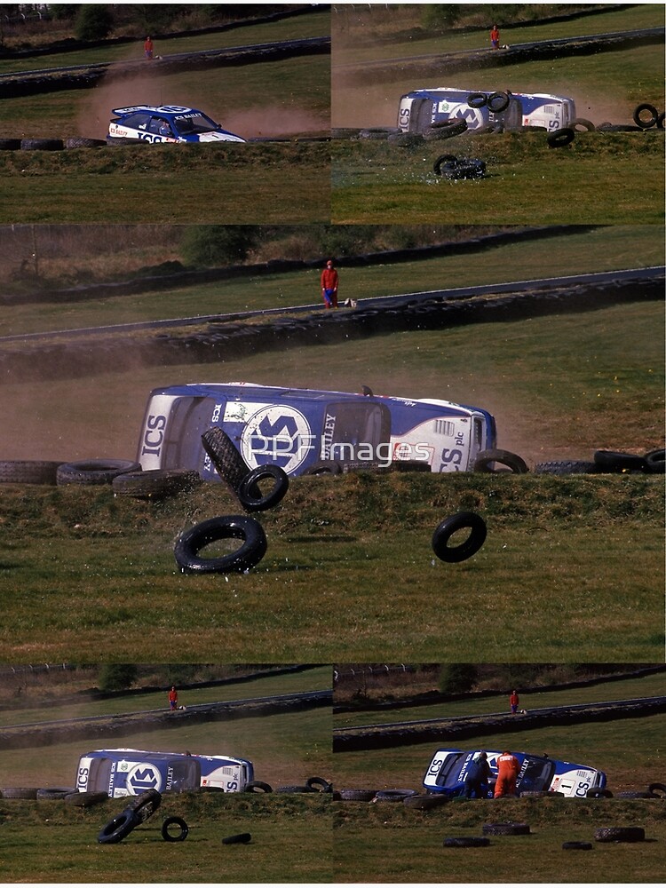 "Andy Rouse BTCC Sierra Cosworth RS500" Art Print for Sale by PPFImages ...