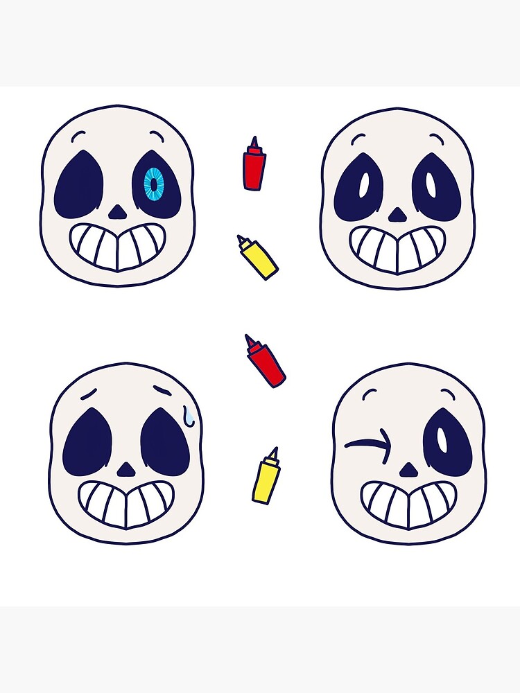 "The Faces Of Sans!" Art Print by babybdraws | Redbubble