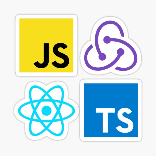 "React Developer Logo Pack" Sticker for Sale by Dev-Stuff | Redbubble