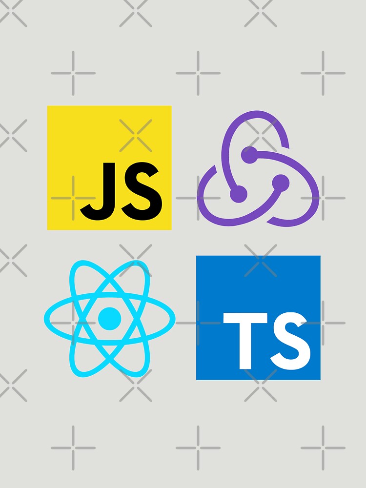 "React Developer Logo Pack" T-shirt for Sale by Dev-Stuff | Redbubble ...