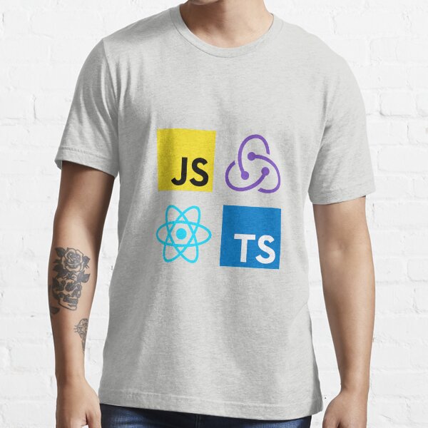 "React Developer Logo Pack" T-shirt for Sale by Dev-Stuff | Redbubble ...