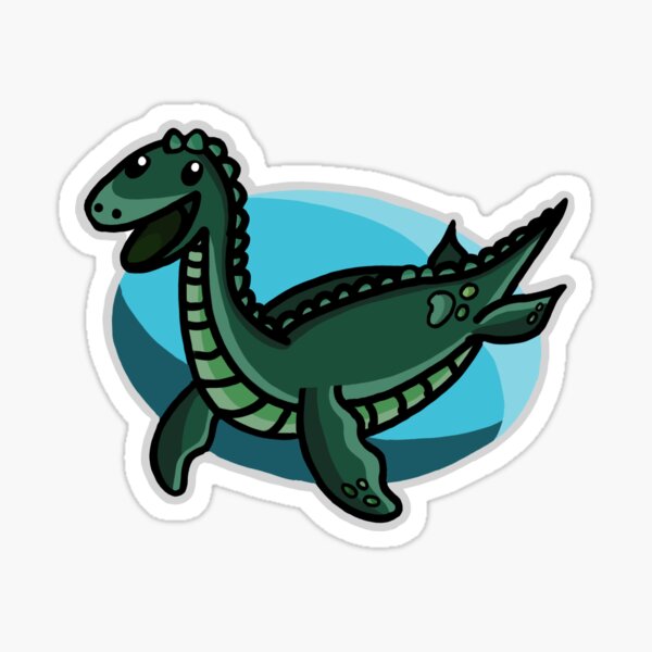 "Cute Nessie" Sticker for Sale by Ebennz | Redbubble