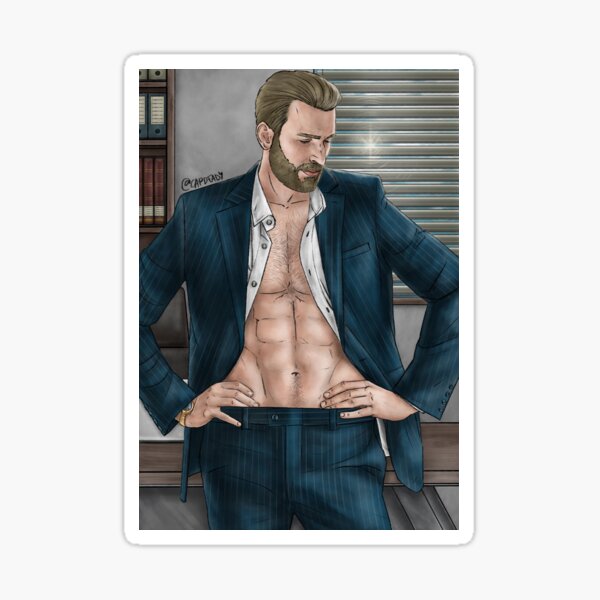 "Boss Steve" Sticker for Sale by CapDeady | Redbubble