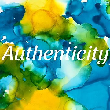 "Authenticity" Sticker by Lauradelahoz | Redbubble