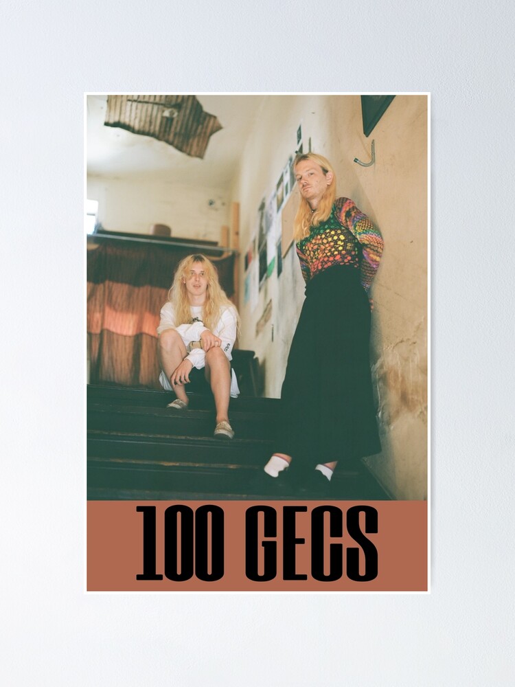 "100 Gecs Poster" Poster for Sale by nicolepee | Redbubble