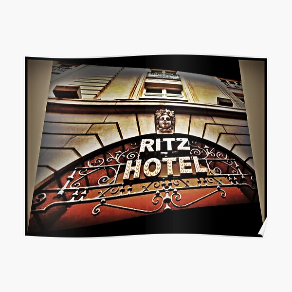"the ritz take 2" Poster for Sale by charliethetramp | Redbubble