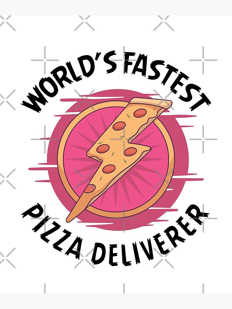 Póster «Disfraz Flash de entrega de pizza más rápida del mundo» de ...