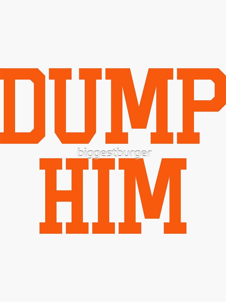 "Britney Spears Dump Him" Sticker for Sale by biggestburger | Redbubble