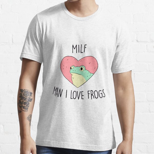 "MAN I LOVE FROGS" T-shirt for Sale by wabisabis | Redbubble | man i love frogs t-shirts - frogs ...